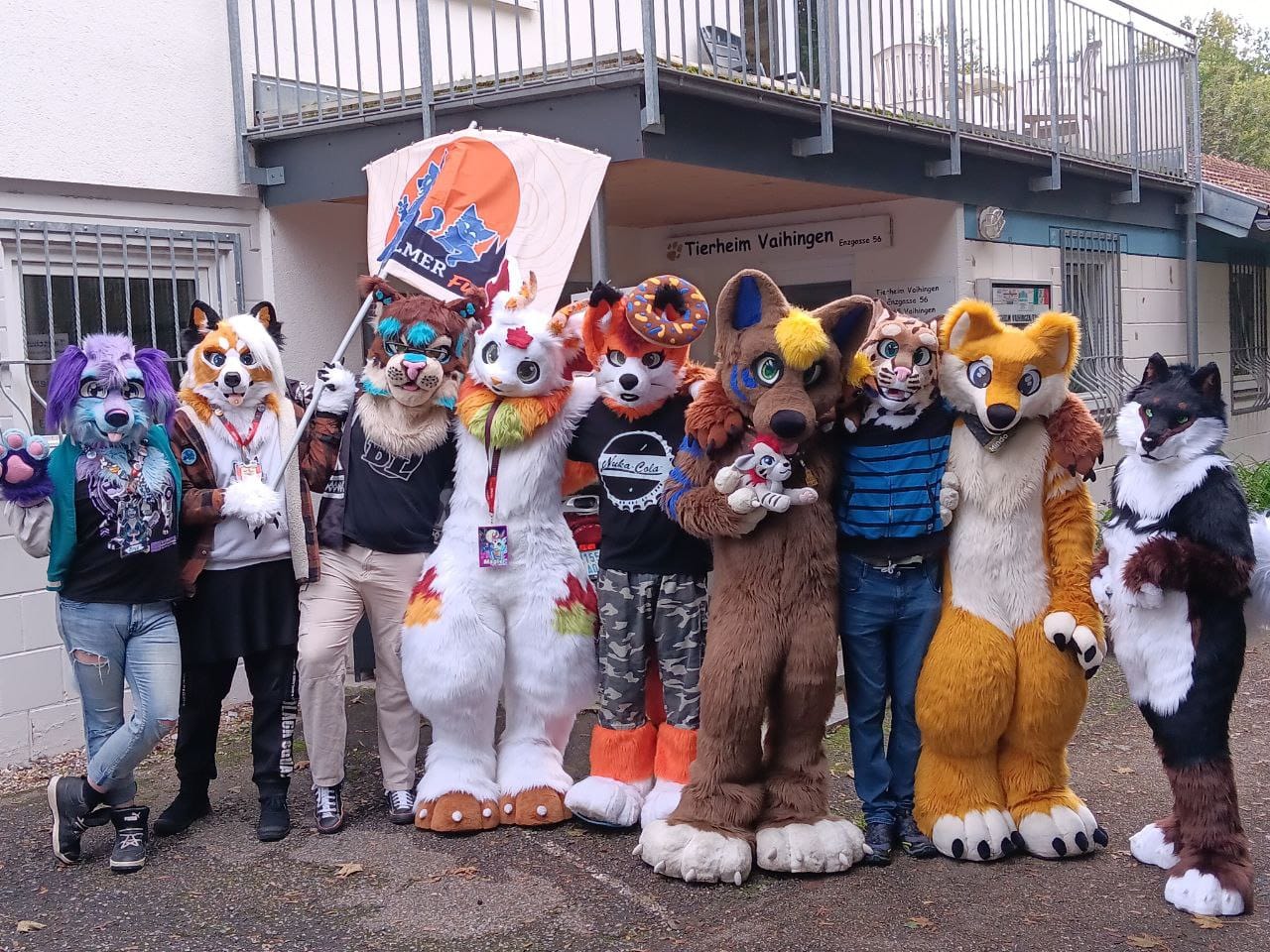 Ulmer Furs auf dem Herbstfest im Tierheim Vaihingen 2025